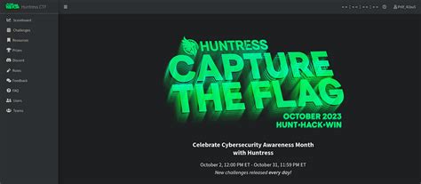 huntress ctf hactober 2023 the huntress ctf has been up and… by