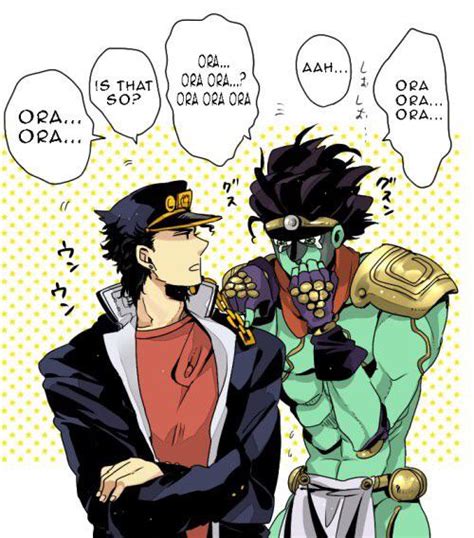 Casually Conversing With Star Platinum Rcasualkujo
