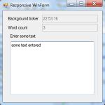 A Responsive Windows Forms UI Using Reactive Extensions DLed Programming Photography