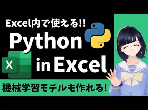 Excelの中にPythonコードが書けるPython in Excelの紹介 Pythonパイソンの入門から応用までをサポート