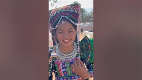 สาวลาว เผ่าม้ง น้องปะนิด แต่งชุดม้งสวยๆ เที่ยวงานกินเจียง แขวงบ่อลิคำไซ บ่าวเดชนครพนม Youtube