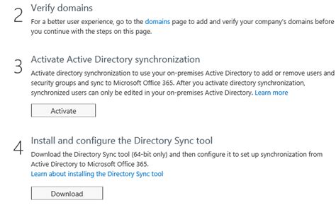 Installing And Activating Dirsync 3t Solutions