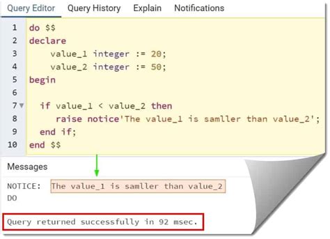 Postgresql If Else Statement
