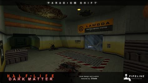 Half Life Dark Matter Mod Showing Lambda Reactor Control Station Area