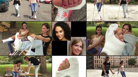 Rita Term Slc And Benetta Slwc Toe Spica Crutch Buddies In Hd 1920 X