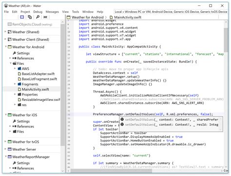 A First Peek At Water Our New Ide For Windows