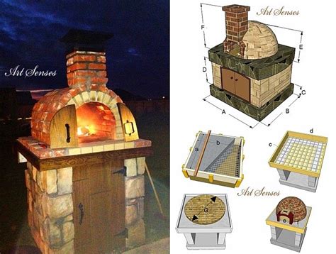 Направи си сам градинска пещ за пици