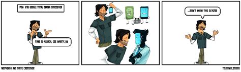 Mephone4 And Chris Crossover Comic Studio