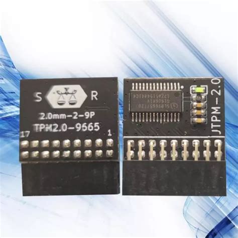 Gigabyte Tpm Security Module 12 Pin 12 1 Tpm20 Compatible Platform