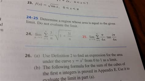 solved determine a region whose area is equal to the given