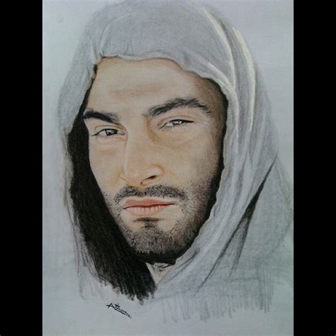 طرح سیاه قلم از سلطان عکس ویسگون