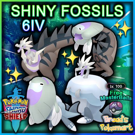 Shiny Fossil Pokemon