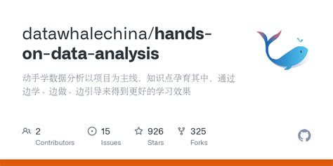 hands on data analysis copy md at master · datawhalechina hands on data