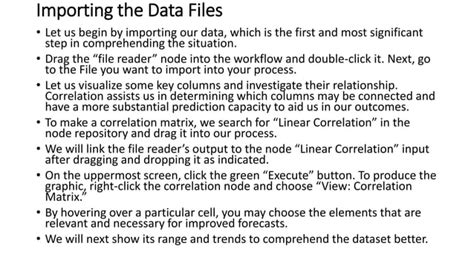 building an ai and ml model using knime and python pptx