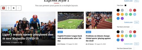 latest posts block dynamic posts grid posts list posts tile with