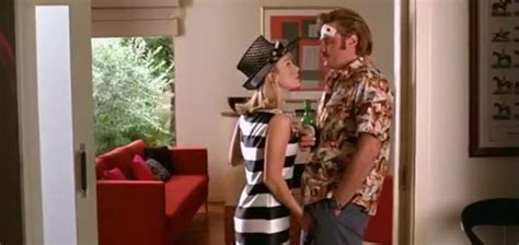 Blonde Aussie Woman Squeezes Nuts