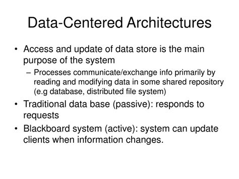 Ppt Architectures For Distributed Systems Powerpoint Presentation