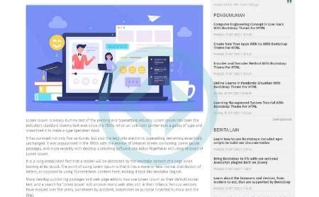 Source Code Website Profil Institusi Perguruan Tinggi (Kampus ...
