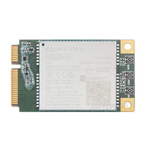 Eg25 G Mini Pcie Simcom Original 4g Lte Cat 4 Module Global Coverage