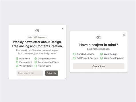 modals and popups by jordi espinosa on dribbble