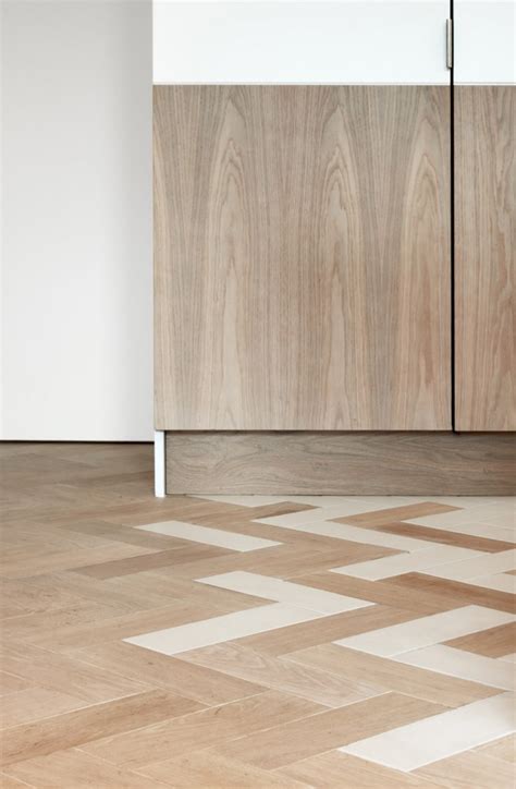 Herringbone Patterns Feature Inside Angular House Extension By Platform 5
