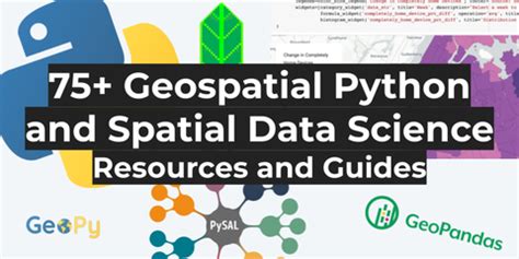 推荐 地理空间 Python 和空间数据科学资源和指南 知乎