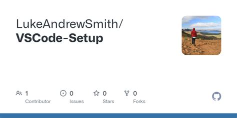 Github Lukeandrewsmith Vscode Setup