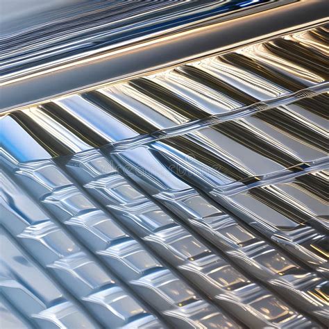 A Shiny And Reflective Texture With Metallic Surfaces And Chrome Accents5 Generative Ai Stock