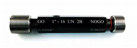 1 16 Un Class 2b Taperlock Thread Plug Gage Set The Rymon Company