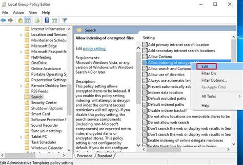 How To Disable Encrypted File Indexing In Windows 10
