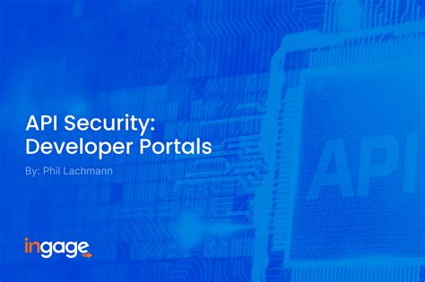 Api Security Developer Portals