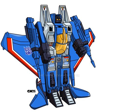Transformers G1 Cartoon Thundercracker Toy Version By Greymmm On Deviantart