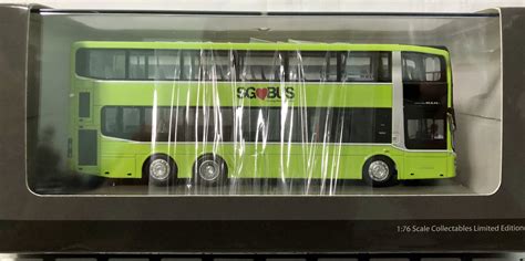 1 76 Singapore Man A95 Euro 6 With Printed On Logo Diecast Bus Last Pc Sg Bus Hobbies And Toys