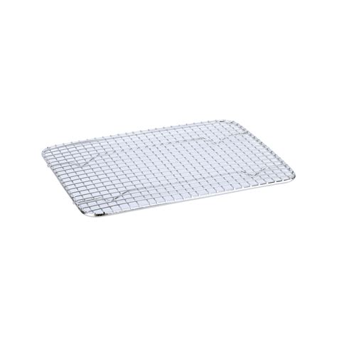 Cac China Pgtp 1008 Half Size Sheet Pan With Footed Grate 10 X 8
