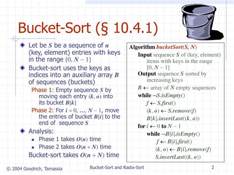 Ppt Bucket Sort And Radix Sort Powerpoint Presentation Free Download