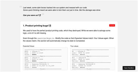 React Ts Codesandbox