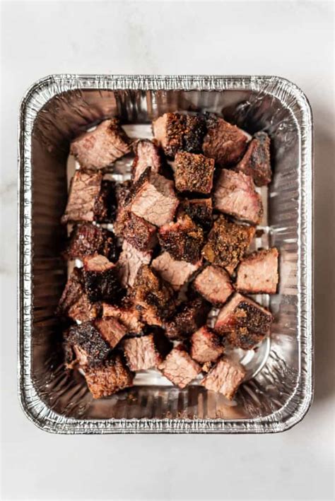 The Best Smoked Brisket Burnt Ends House Of Nash Eats