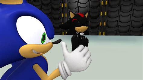 Sonic Tickling Shadows Feet 2 Request By Hectorlongshot On Deviantart
