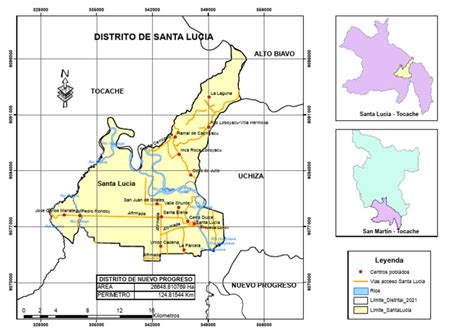 Mapa Santa Lucia Pdf