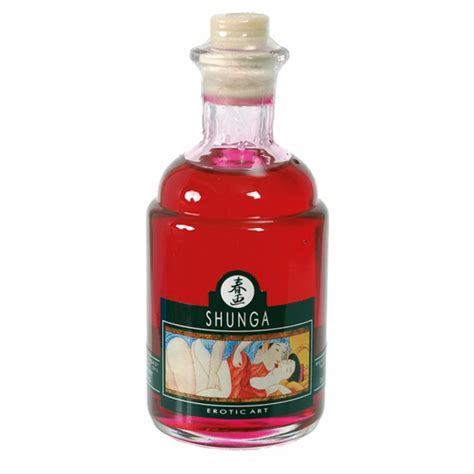 Shunga Aphrodisiac Oil Raspberry Malina Olejek Do Stref Erogennych ️ Sensu Sex Shop
