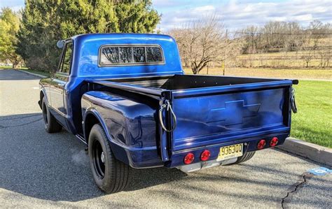 1967 Chevrolet C 10 Pickup Blue Rwd Automatic Shortbed Stepside For