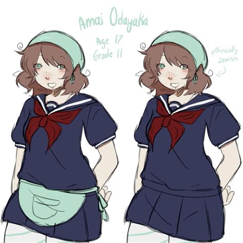 My Amai Odayaka Redesign 🍰🍭 Amai Odayaka Fanart Yandere Simulator
