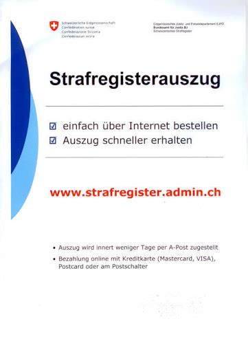Reigoldswil Strafregisterauszüge
