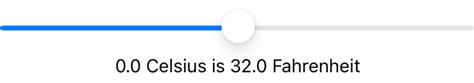how to create a slider and read values from it a free swiftui by