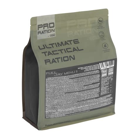 Pro Ration Lebensmittelrationen Ultimate Tactical Ration Full Day
