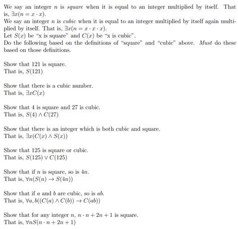 We Say An Integer N Is Square When It Is Equal To An Chegg Com