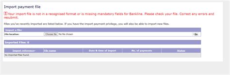 Solved Payroll Bankline Payment File
