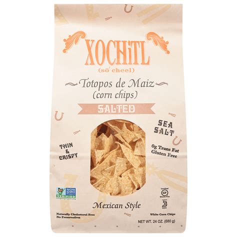 Xochitl White Corn Chips Salted Thin And Crispy Mexican Style 24 Oz Delivery Or Pickup Near