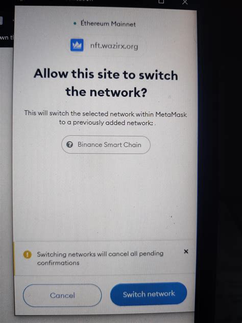 is this safe i don t have any pending transactions if i witch to