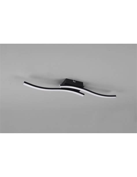 Ceiling Lamp Design Double Rod Led 4000k Route Black Trio Lighting